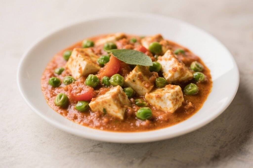 Matar Paneer (Peas and Cheese in Tomato Sauce) – A Comforting Weeknight ...