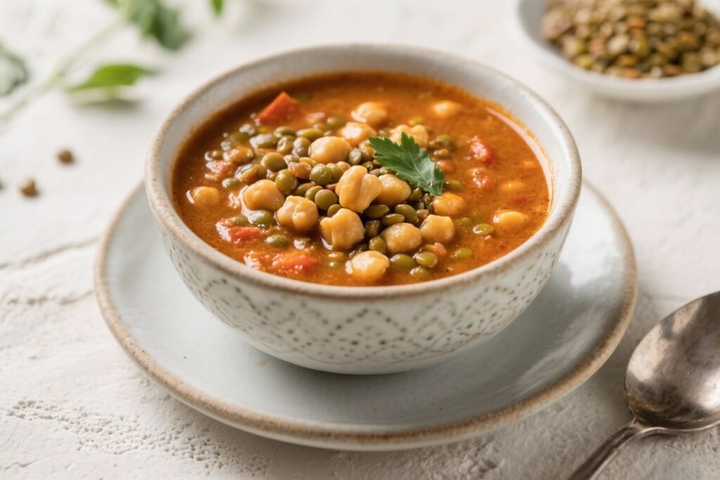 Harira (Moroccan Lentil and Chickpea Soup) – A Comforting, Hearty ...