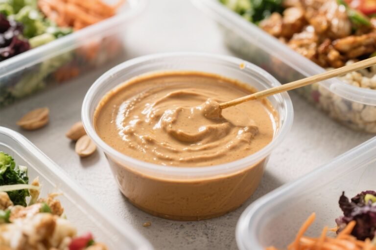 Thai Peanut Sauce (Satay Sauce) – For the “Healthy-ish” Meal Prep Bowls ...