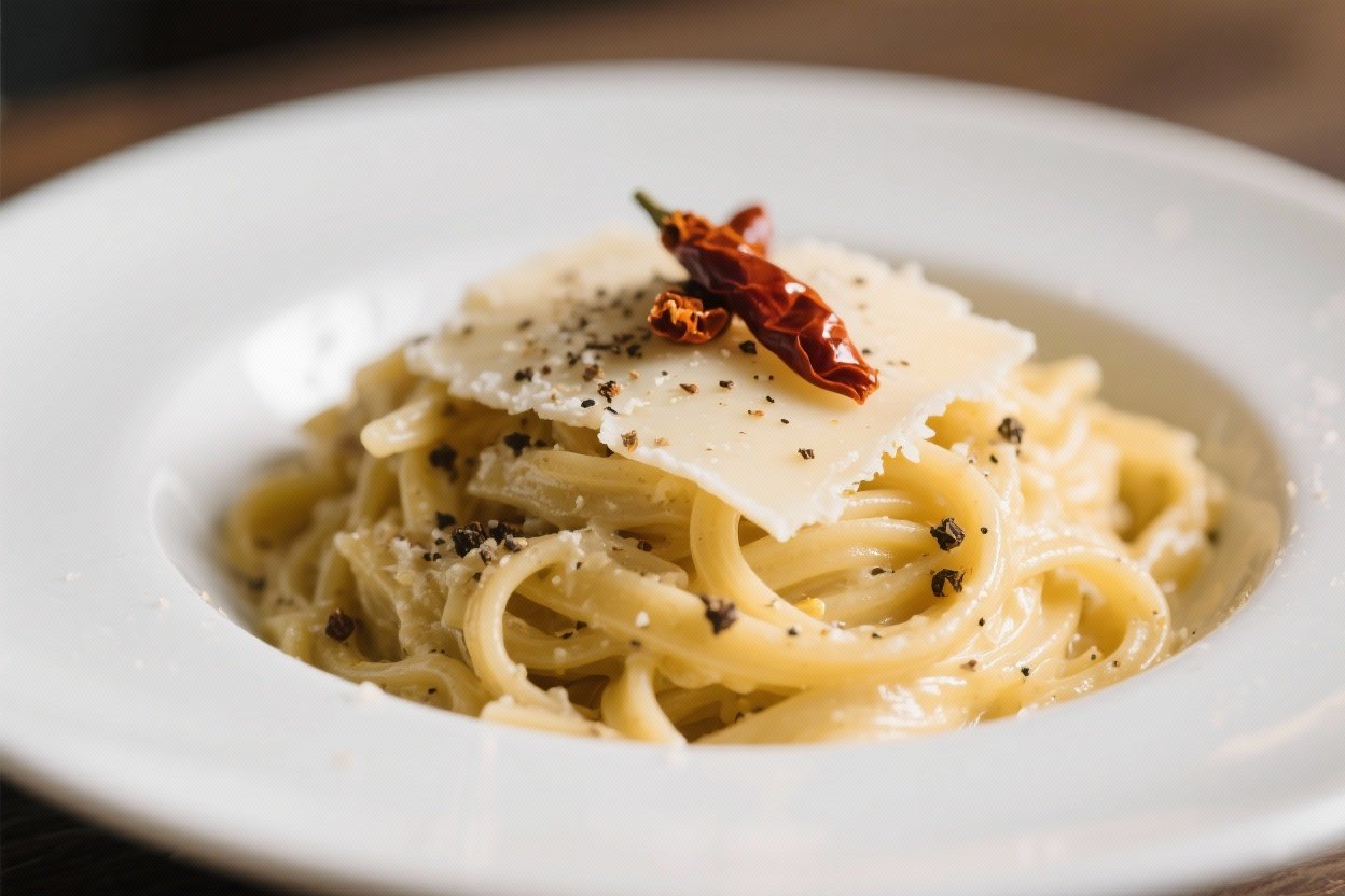 Cacio e Pepe (Roman Cheese & Pepper Pasta) – Simple, Creamy, and ...