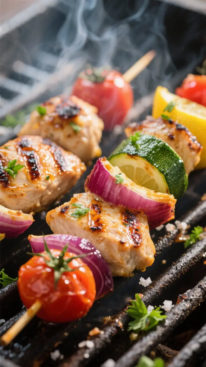 Spring Chicken and Vegetable Kebabs – Fresh, Colorful, and Easy ...