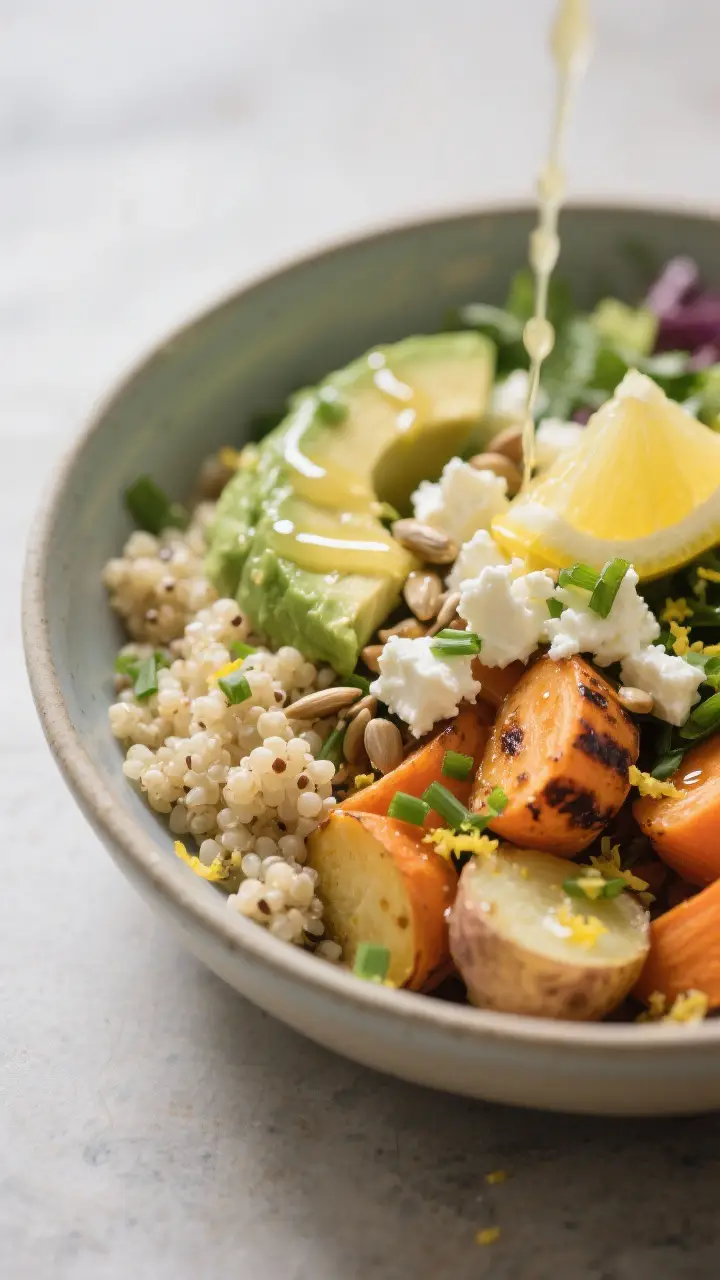 Spring Harvest Bowl With Roasted Vegetables – Bright, Fresh, and ...