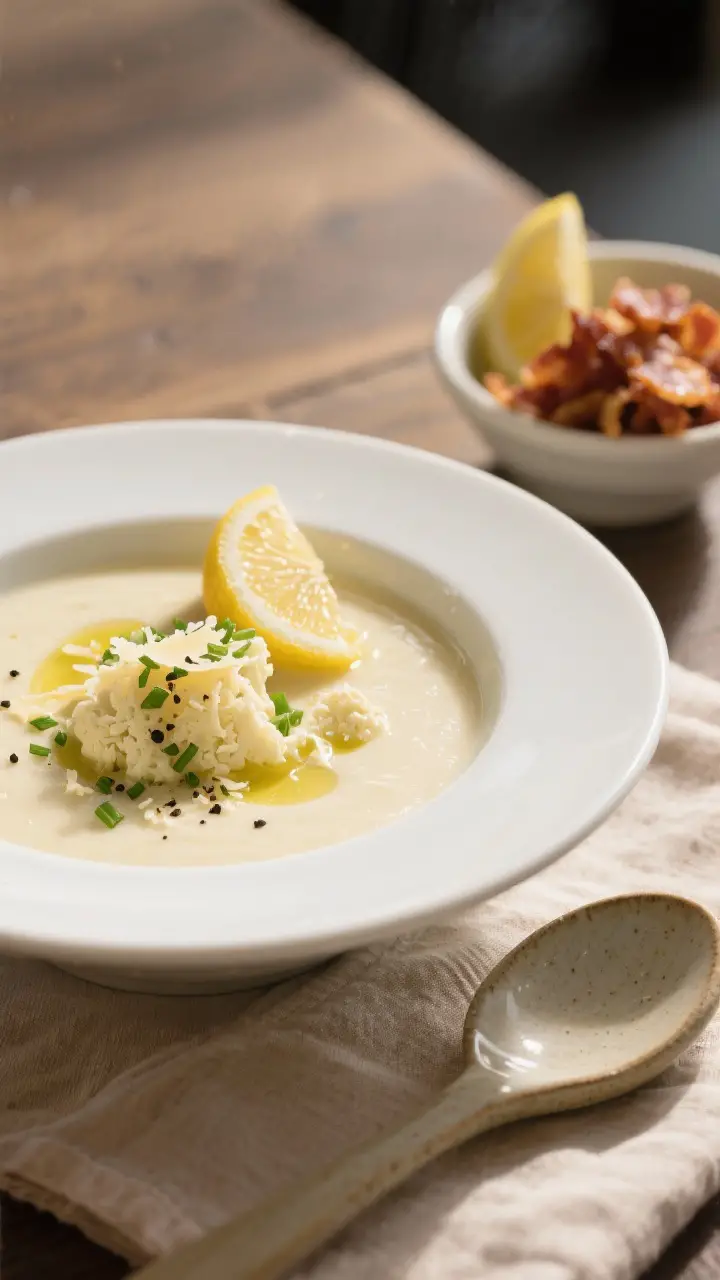 Creamy Cauliflower Soup – Cozy, Simple, and Satisfying - Whaley Cooks