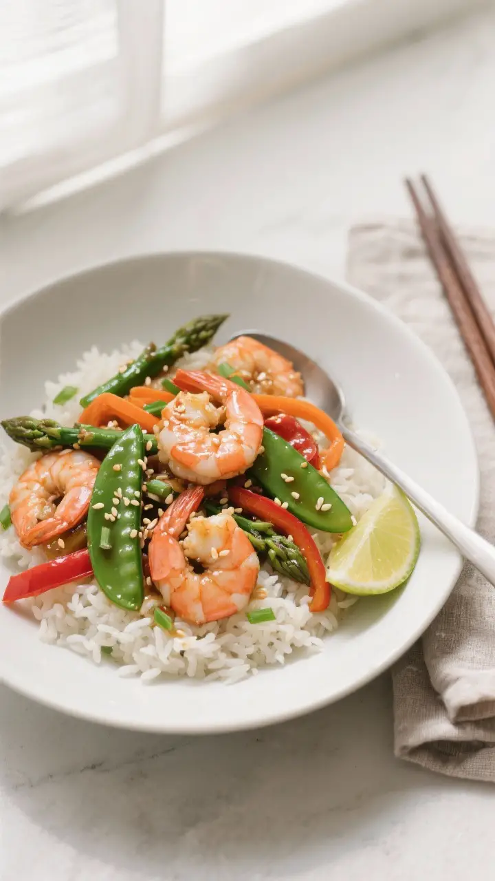 Shrimp Stir Fry With Spring Vegetables – Fresh, Fast, and Flavorful ...