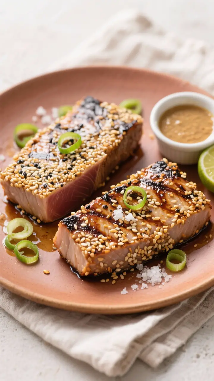 Grilled Tuna Steaks With Sesame – Simple, Flavorful, and Fast - Whaley ...