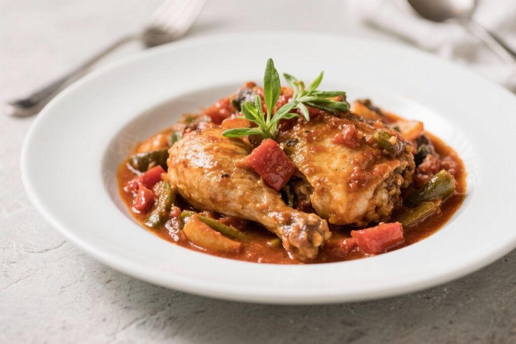 Spring Chicken Cacciatore – A Bright, Garden-Fresh Skillet Supper ...