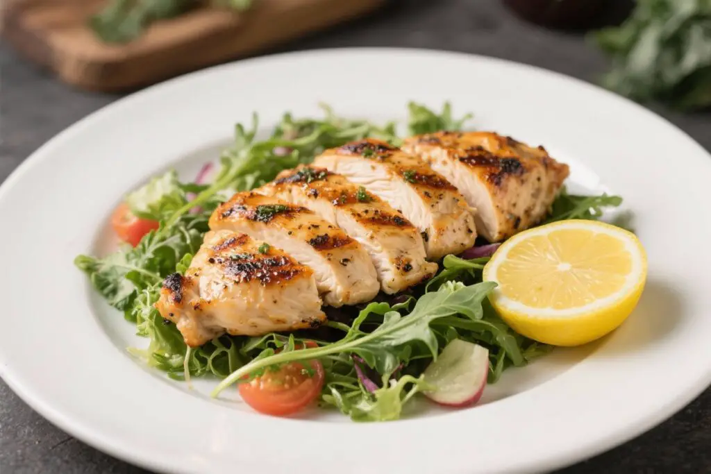 Grilled Lemon Chicken with Fresh Herb Salad – Bright, Juicy, and Easy ...