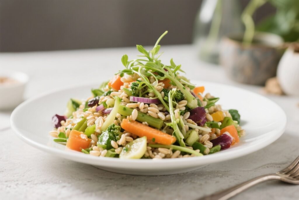 Spring Vegetable and Grain Salad – Fresh, Bright, and Satisfying ...