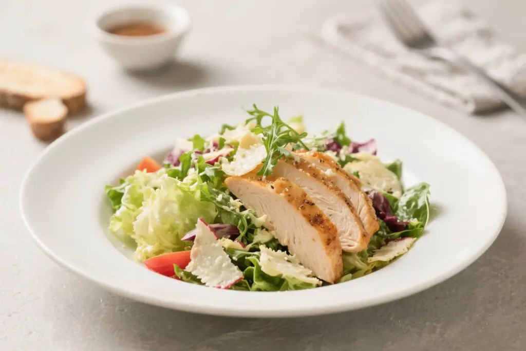 Spring Chicken Caesar Salad – Bright, Fresh, and Satisfying - Whaley Cooks