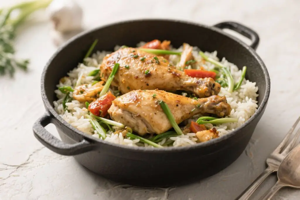 One Pot Chicken and Spring Rice – A Bright, Comforting Weeknight Dinner ...